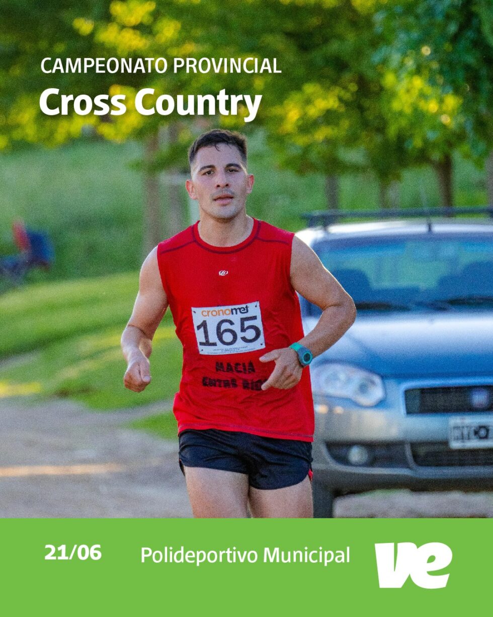 Villa Elisa se prepara para el Campeonato Provincial de Cross Country ...